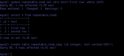 Understanding MySQL Isolation levels: repeatable-read