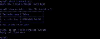 Understanding MySQL Isolation levels: repeatable-read