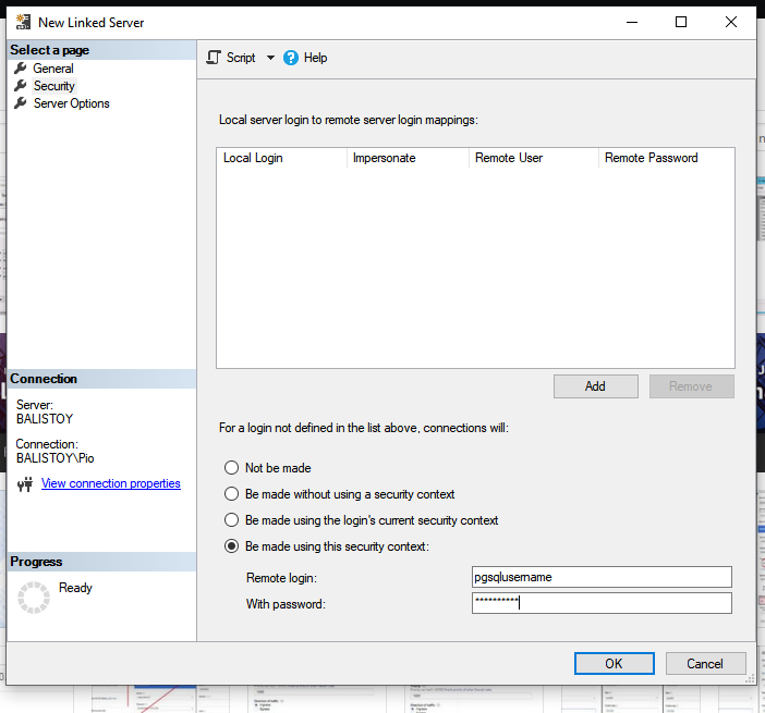 Fix: SQL Server to PostgreSQL Linked Server Error - "Requested ...