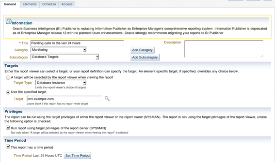 OEM 13c Monitoring Features – Part 3, Reports Based on Metric Data