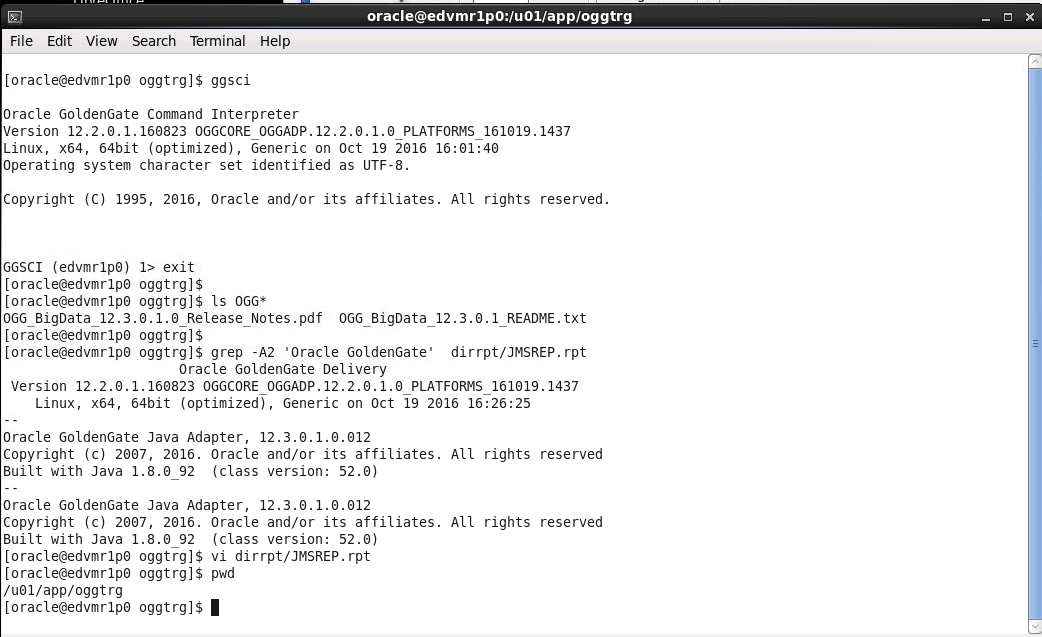 Why you shouldn't delete GoldenGate README