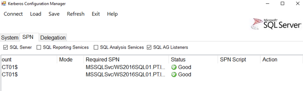 Using Kerberos Configuration Manager To Resolve Microsoft Sql Server Spn Issues