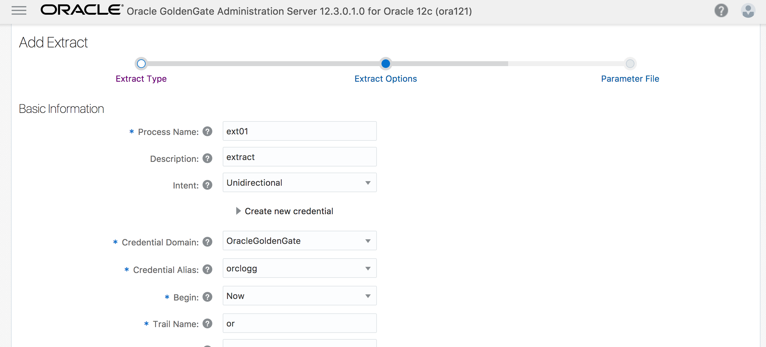 Oracle GoldenGate microservices architecture - first try.