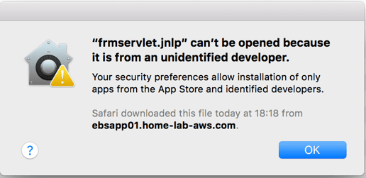 Oracle E-Business Suite and Java Web Start. Finally!