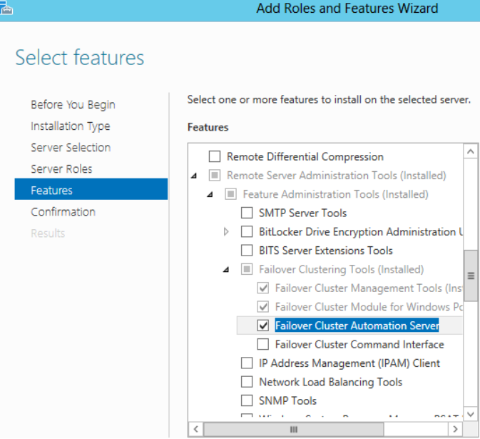 Installing SQL Server 2008 R2 on Windows 2012 cluster