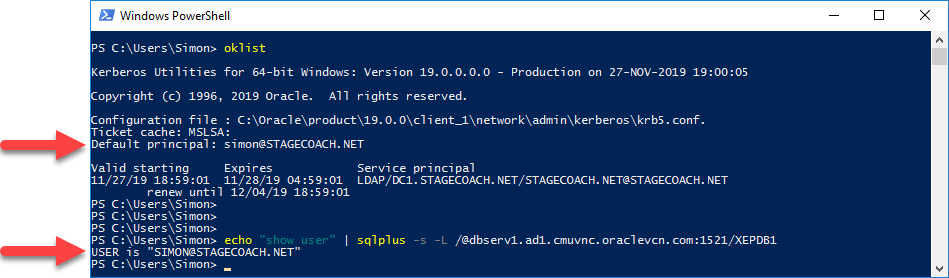 PART 4: Implementing Oracle Database Single Sign-on Using Kerberos ...