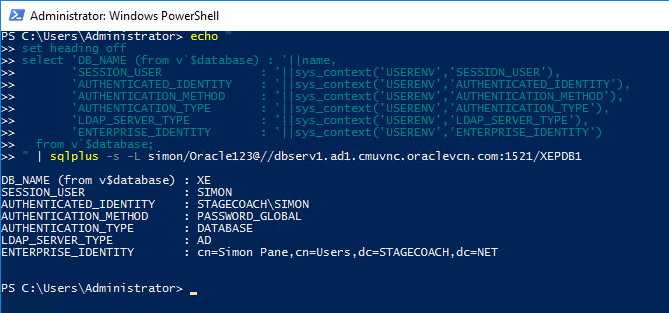 Part 3 Implementing Oracle Database Active Directory Password Synchronization Using Oracle Cmu 2826