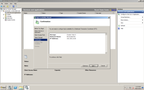 MSDTC and configuration details for cluster/Always On | Official ...