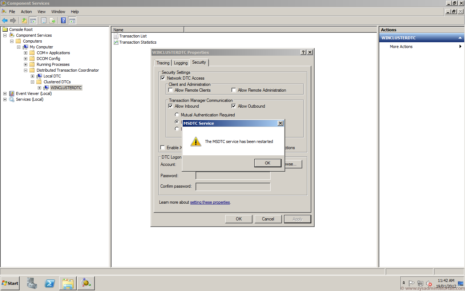 MSDTC and configuration details for cluster/Always On | Official ...