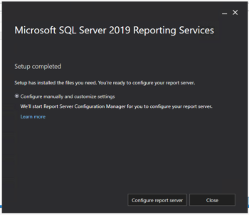 How to Install SQL Server Reporting Services 2019 | Official Pythian®® Blog