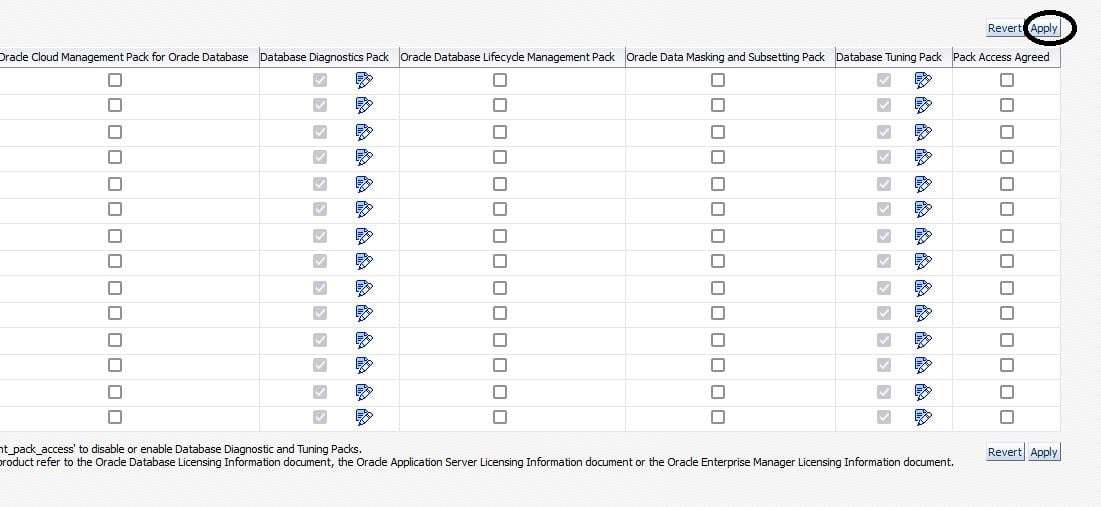 Licensing Oracle Enterprise Manag