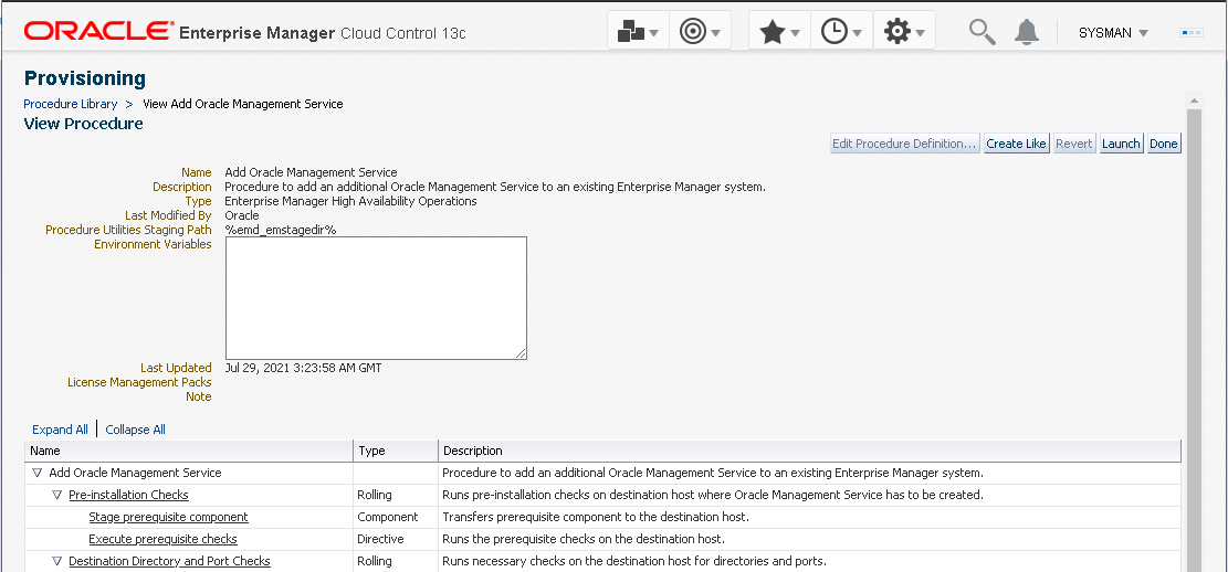 How to Deploy High Availability Apps—Oracle Cloud Management Servers