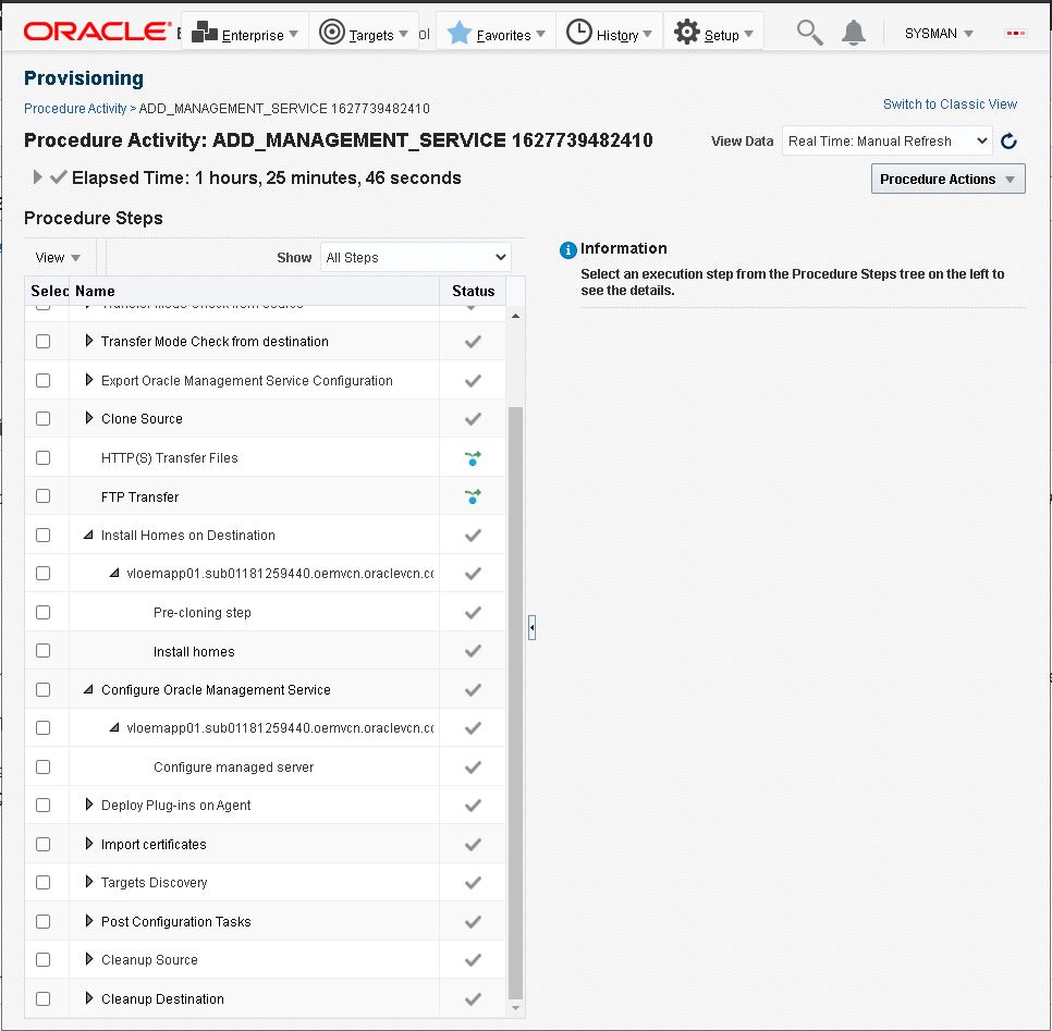 How to Deploy High Availability Apps—Oracle Cloud Management Servers