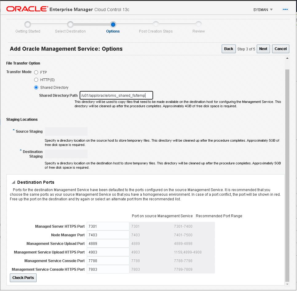How to Deploy High Availability Apps—Oracle Cloud Management Servers