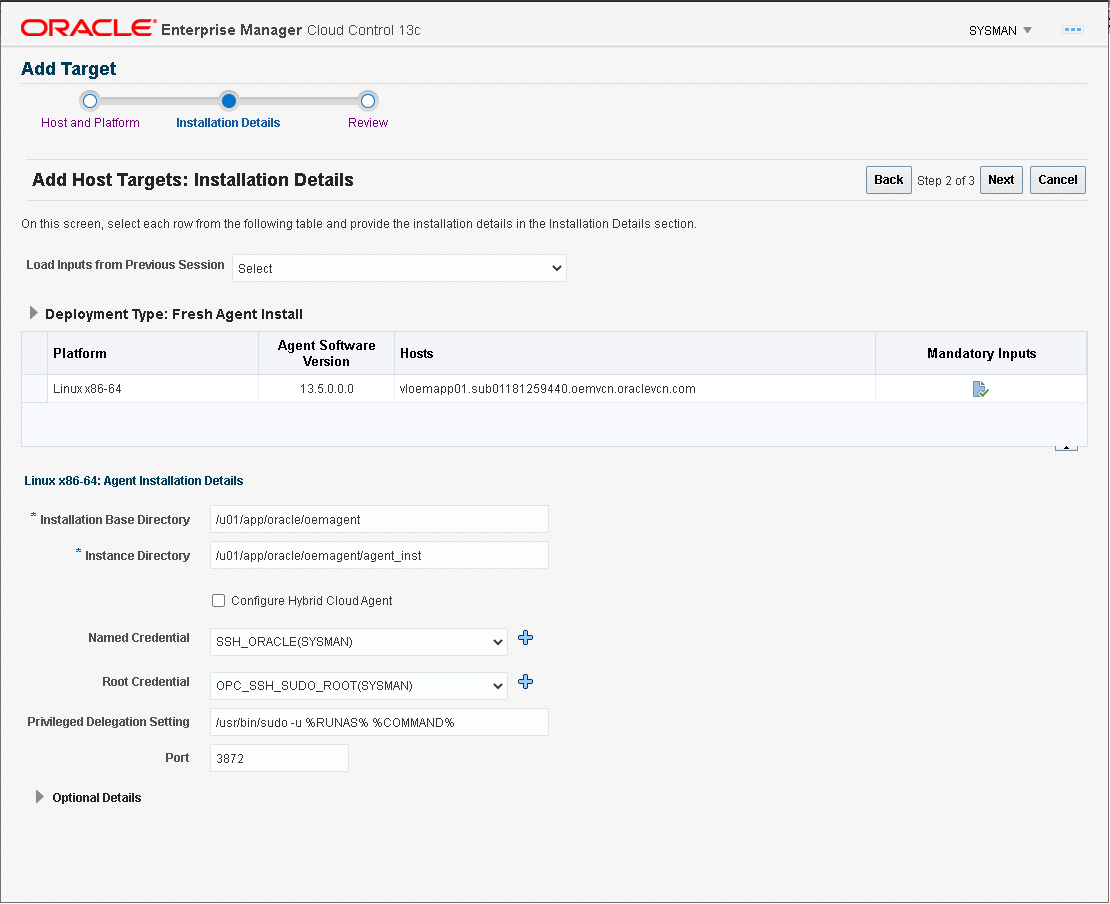 How to Deploy High Availability Apps—Oracle Cloud Management Servers