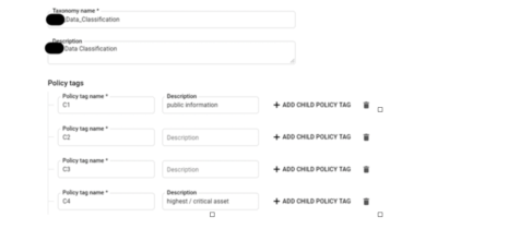 Column Level Security BigQuery(GCP) | Official Pythian®® Blog