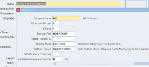 Improve Gather Stats in Oracle E-Business Suite