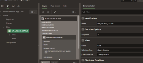 Apex Interactive Report: A link column with a clickable icon | Official Pythian®® Blog